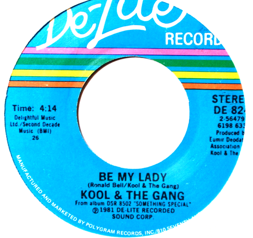 Kool & the Gang Be My Lady R&B Soul Disco Dance 45 7" Vinyl -Check ...