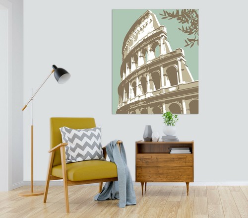 3D Roman Architecture ZHU322 Wall Stickers Wall Murals Wallpaper Steve ...