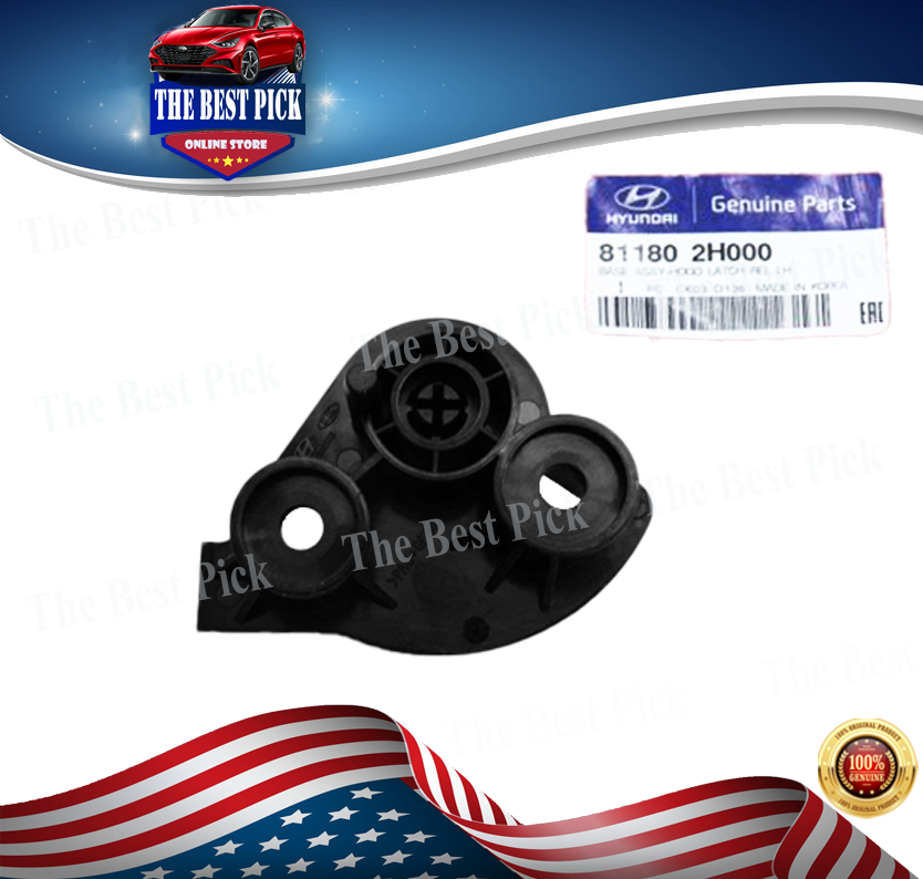 Genuine Hood Latch Release Handle Base For ELANTRA 07-16 FORTE 10-20 ...