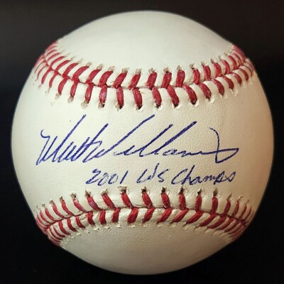 MATT WILLIAMS AUTOGRAPHED BASEBALL AUTHENTIC SIGNED JSA HOLOGRAM COA ...