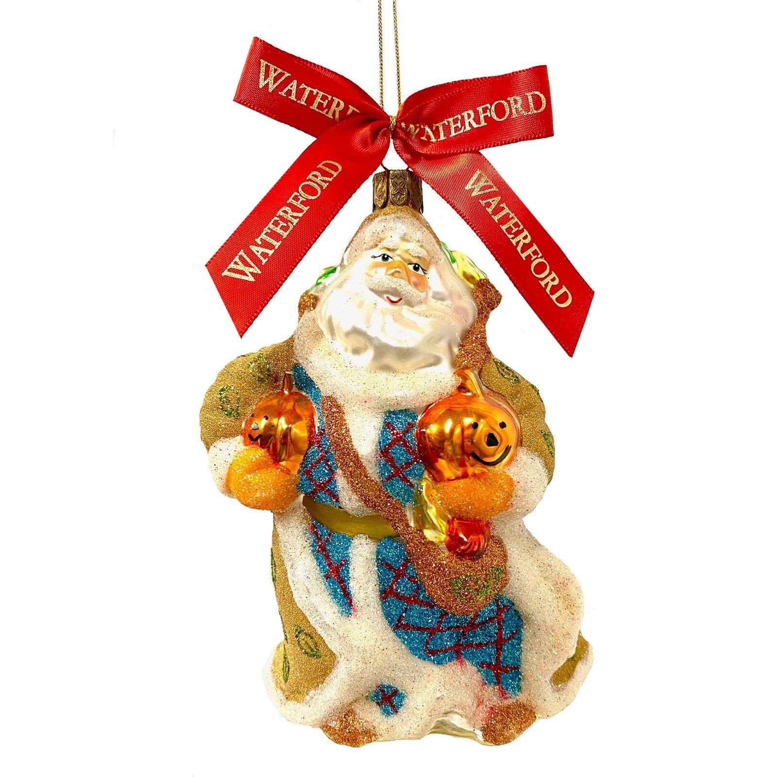 Waterford Holiday Heirlooms Autumn Santa with Pumpkins Christmas ...