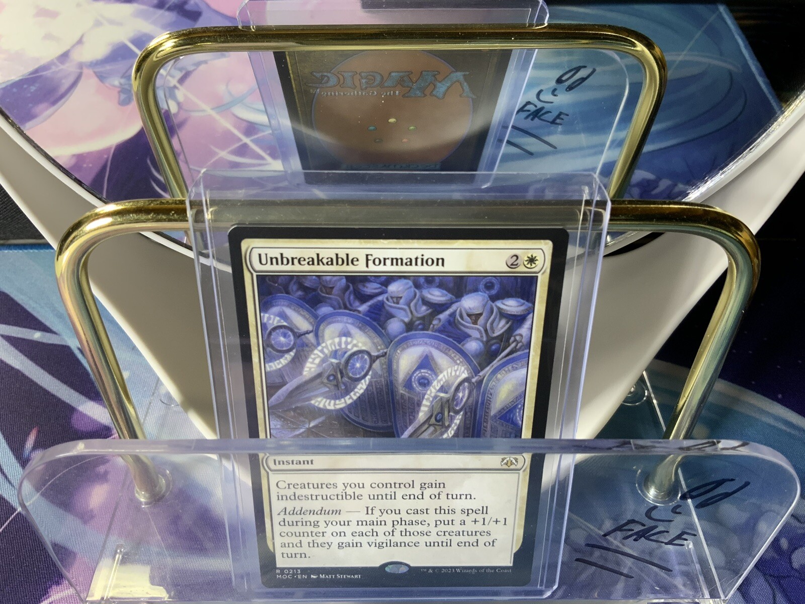 x1 Unbreakable Formation R MTG Commander: March of the Machine M/NM ...