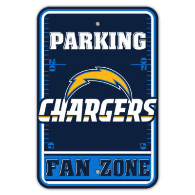 NFL Los Angeles Chargers Home Room Office Decor Parking Sign Fan Zone ...