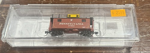 Bowser N Scale PRR Caboose | eBay