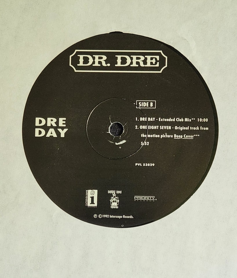 DR. DRE 12 inch Vinyl Dre Day 1992 with shrink wrap | eBay