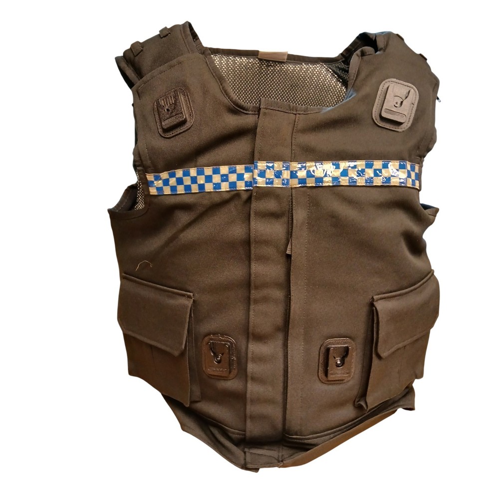 Hawk Cooneen Ballistic Stab Vest Body Armour Knife Spike NIJ Level 2 ...