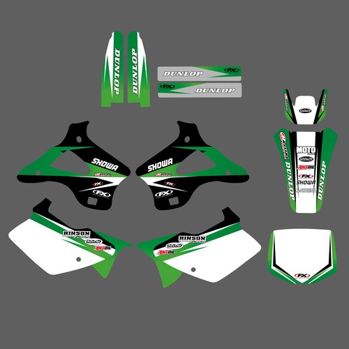 Decals Graphics Sticker Kit For Kawasaki KX125 KX250 1994 1995 1996 ...