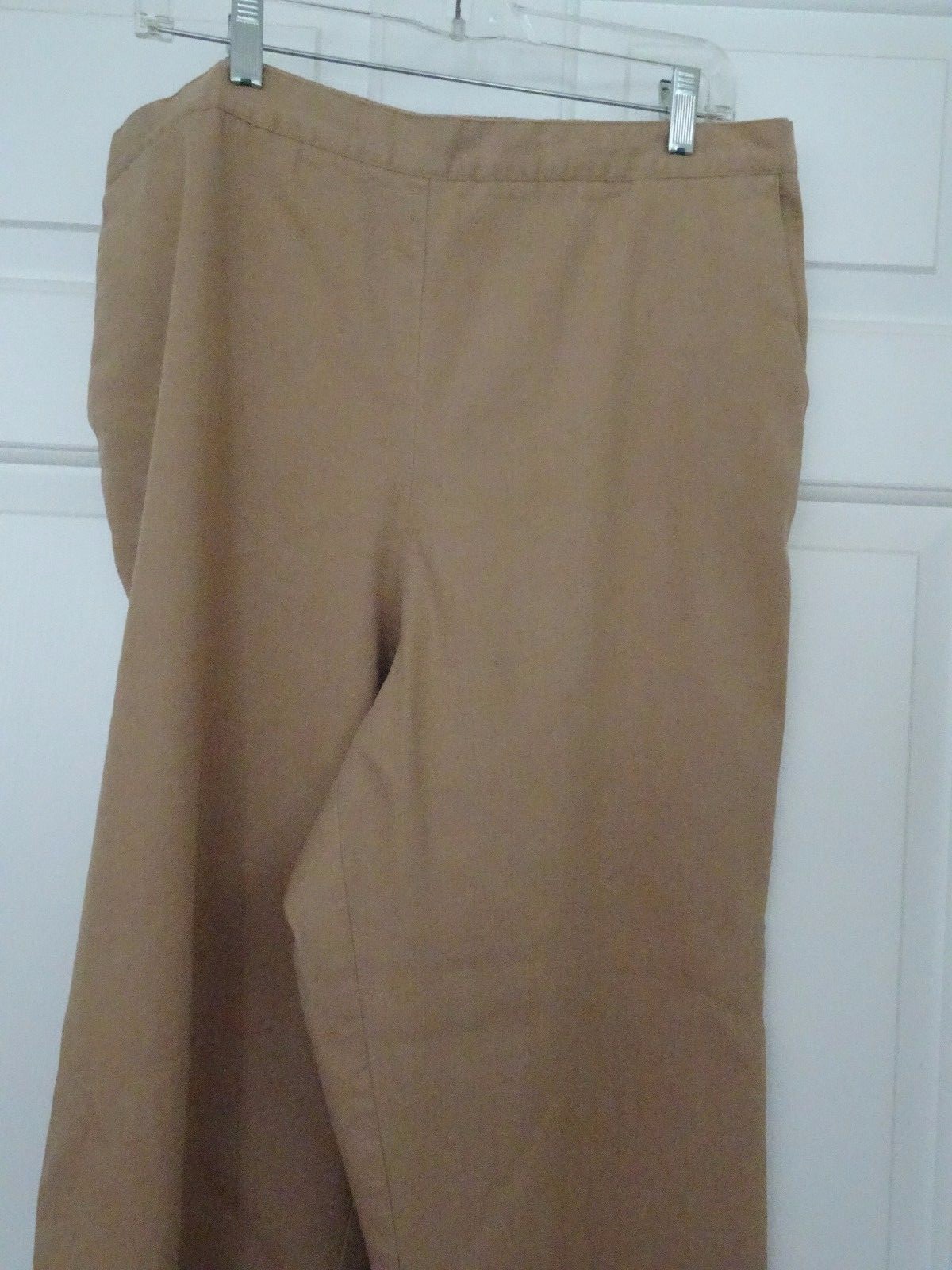 KORET WOMEN'S SIZE 18 BEIGE CASUAL PANTS/CROPPED/CARPI-ELASTIC-PULL ON ...