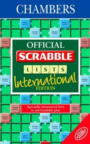 Chambers Official Scrabble Lists International Hardback Book The Fast ...