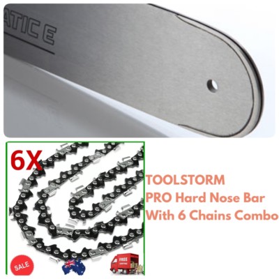 42” HARD NOSE BAR for STIHL CHAINSAW .404 063 & 6 CHAINS 088 08s 076 ...