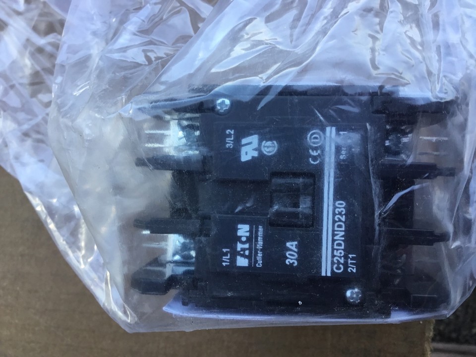 CUTLER HAMMER C25DND230A DEFINITE PURPOSE CONTACTOR | eBay