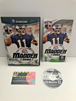 Madden NFL EA SPORTS 2002 Nintendo GameCube 2002 Game Black Label ...