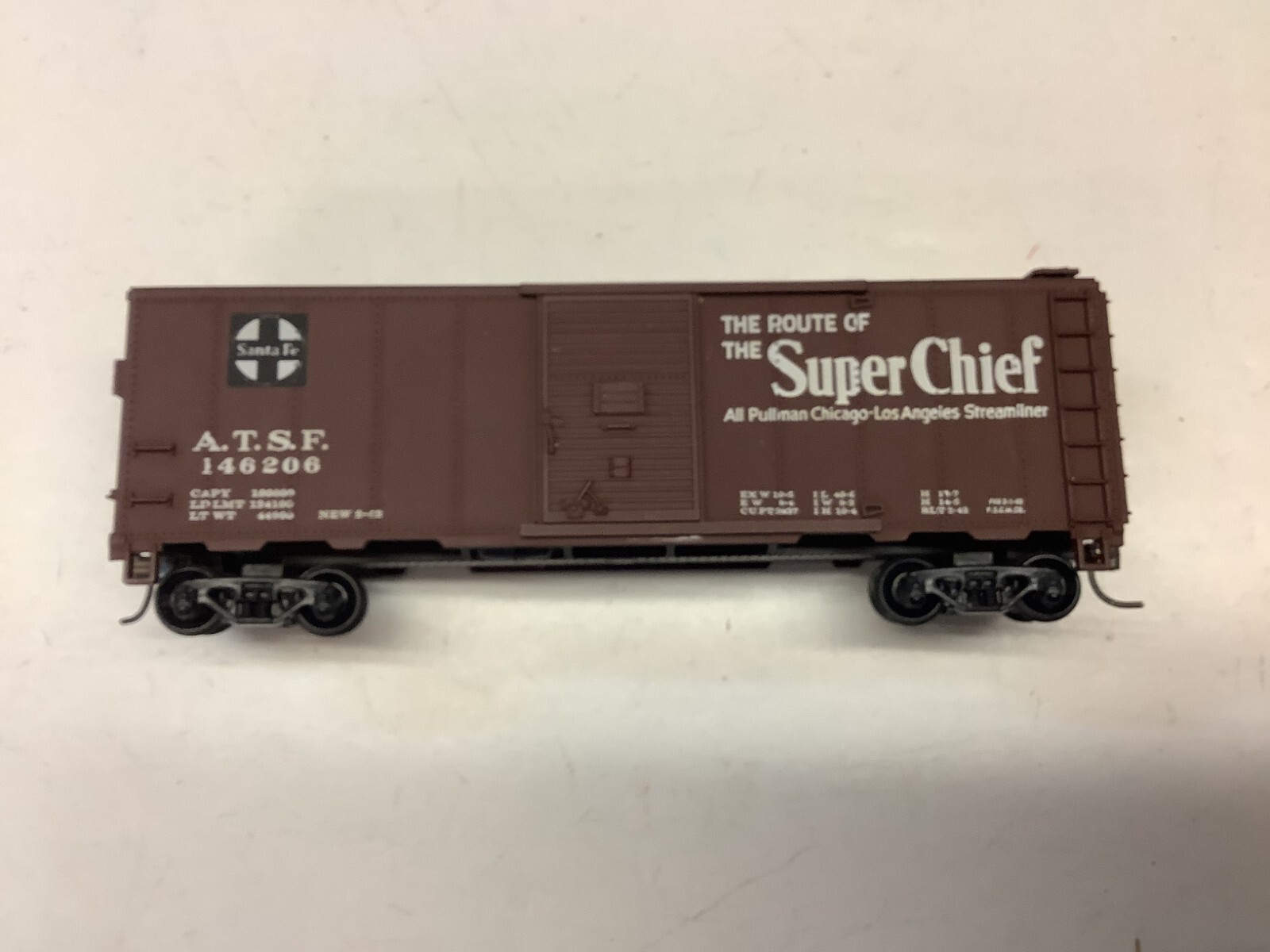Athearn #146508 HO scale "ATSF” 40' box car Rd #146206 | eBay