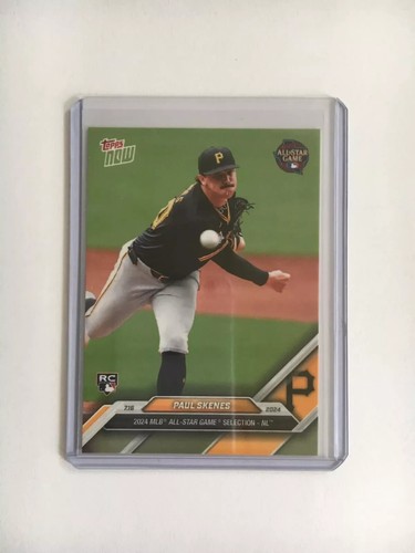 2024 TOPPS MLB NOW #ASG-PS RC PAUL SKENES ALL-STAR SELECTION PITTSBURGH ...