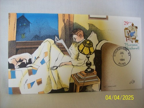 Geerlings first day cover for Norman Rockwwell 1994 44/80 | eBay