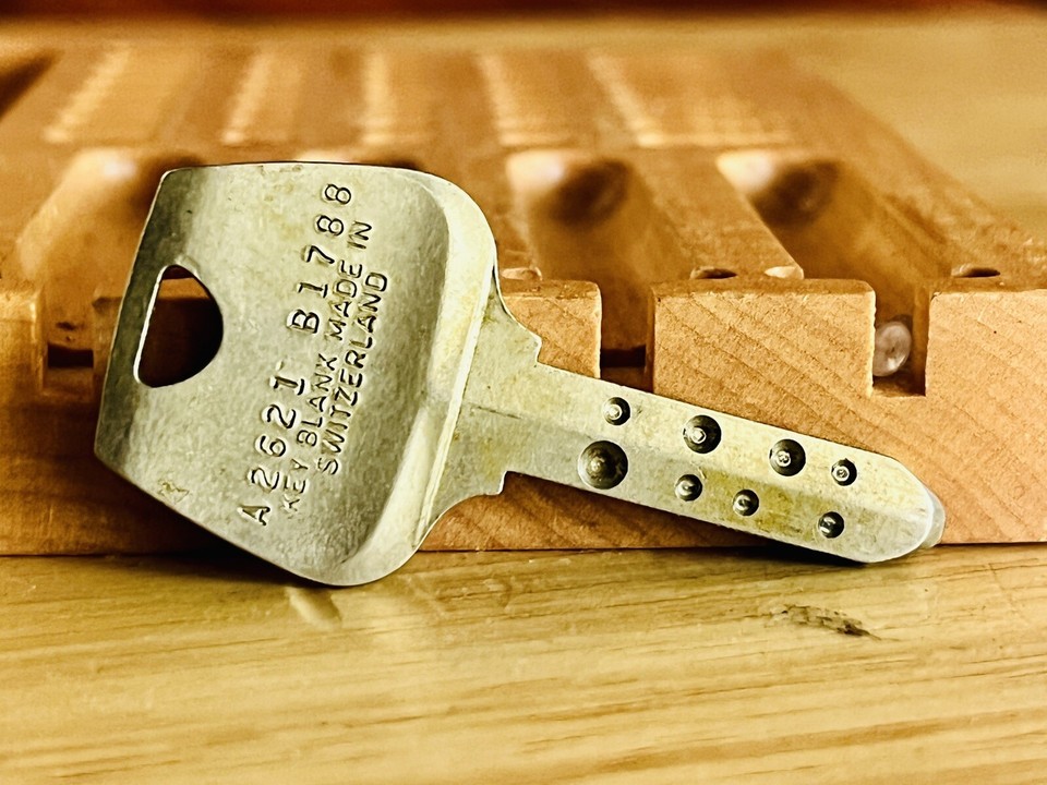 Sargent Keso High Security Lock Key Locksport Locksmith Collector ...