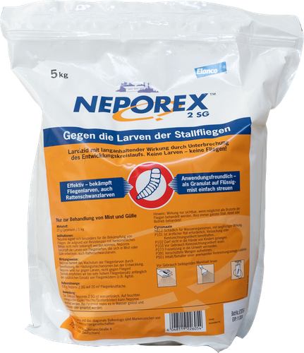 NEPOREX® 2 SG granules - 5 kg - insecticide fly larvae control (Elanco ...