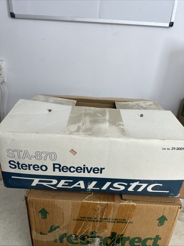 Vintage Realistic STA-870 AM/FM Stereo Receiver - Tested Works - | eBay