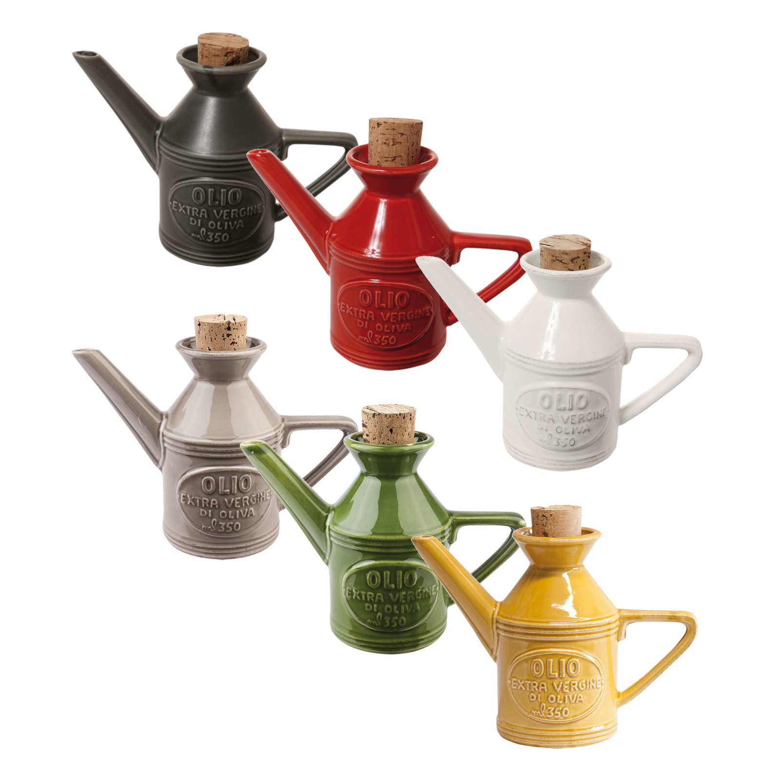 Virginia Casa Osteria Olio Cruet - Handmade - Olive Oil Bottle ...