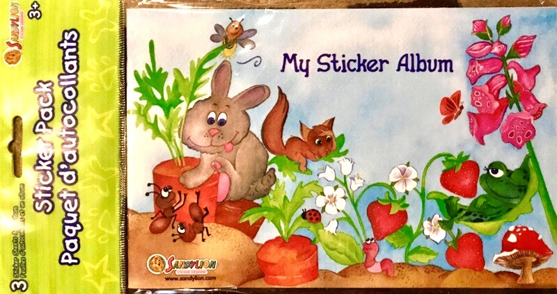 **RARE*Vintage* Sandylion Sticker Pack Album + 2 sheets - YOU CHOOSE ...