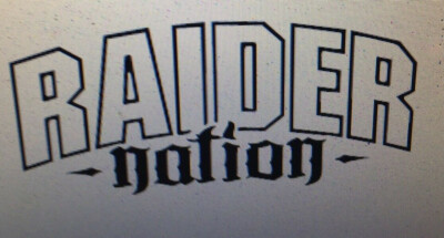 Raiders Nation Decal Buy 1 Get 1 Free | eBay