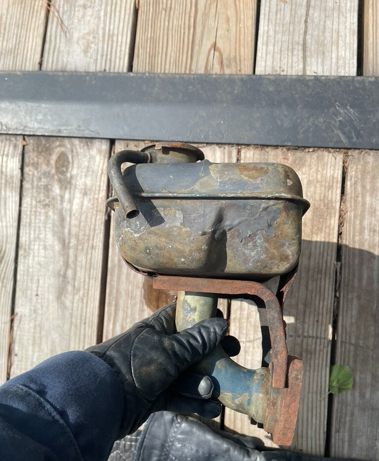 1961-1964 Ford expansion tank for V8 engine OEM | eBay