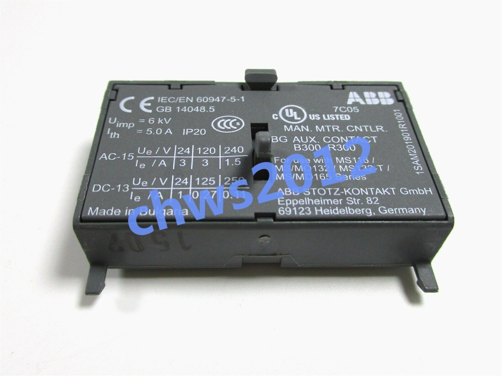 1PCS Brand New ABB HKF1-11 Auxiliary Contacts use for MS116 Manual ...
