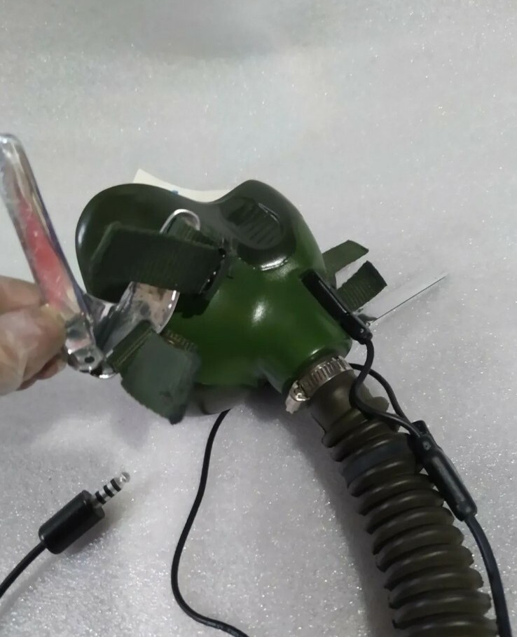 HGU-33 TOP GUN MAV - GOOSE NAVAL AVIATOR PILOT HELMET with Leather ...