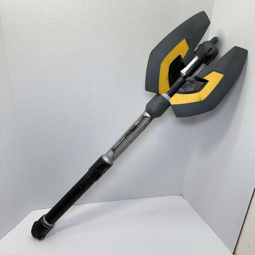 2009 Hasbro Nerf N-Force Master Mace Foam Battle Axe 3 Blade 28" Long ...