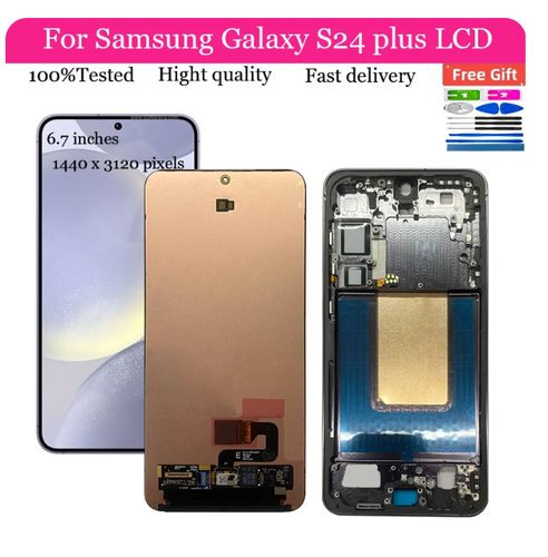 Original For Samsung Galaxy S24+ Plus LCD Display Touch Screen ...