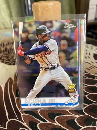 2019 Topps Chrome Ronald Acuna Jr Rookie Cup | eBay