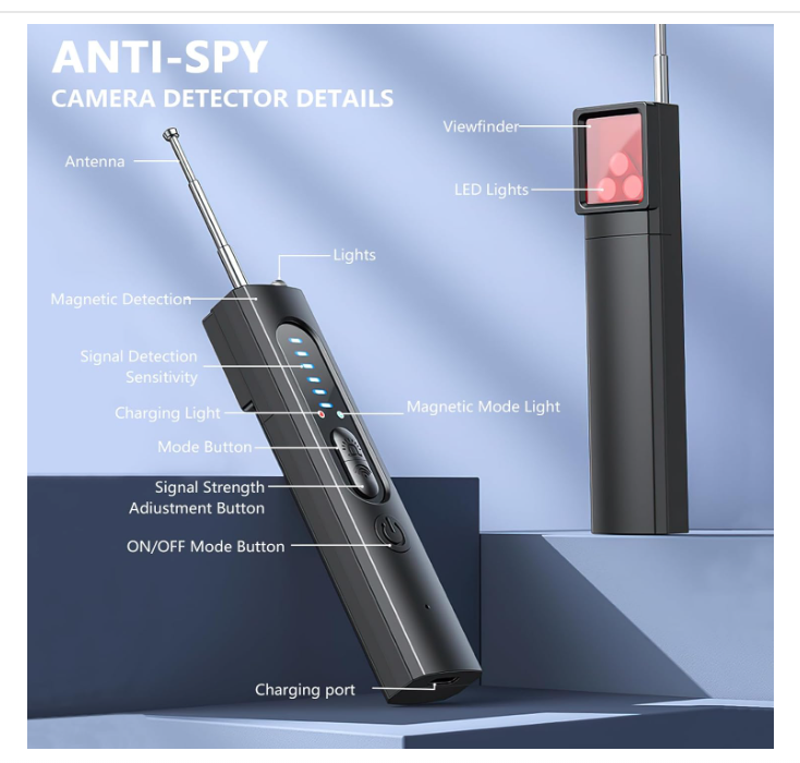Camera Detectors, Portable Camera, GPS Tracker Detect for Car Indoor ...