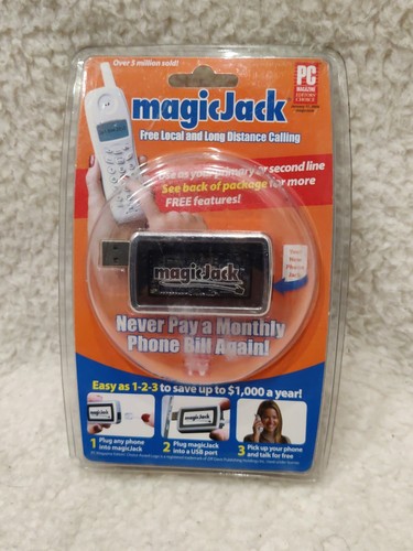 New Magic Jack A921 USB Phone Jack 430-0302 Sealed 895034001006 | eBay