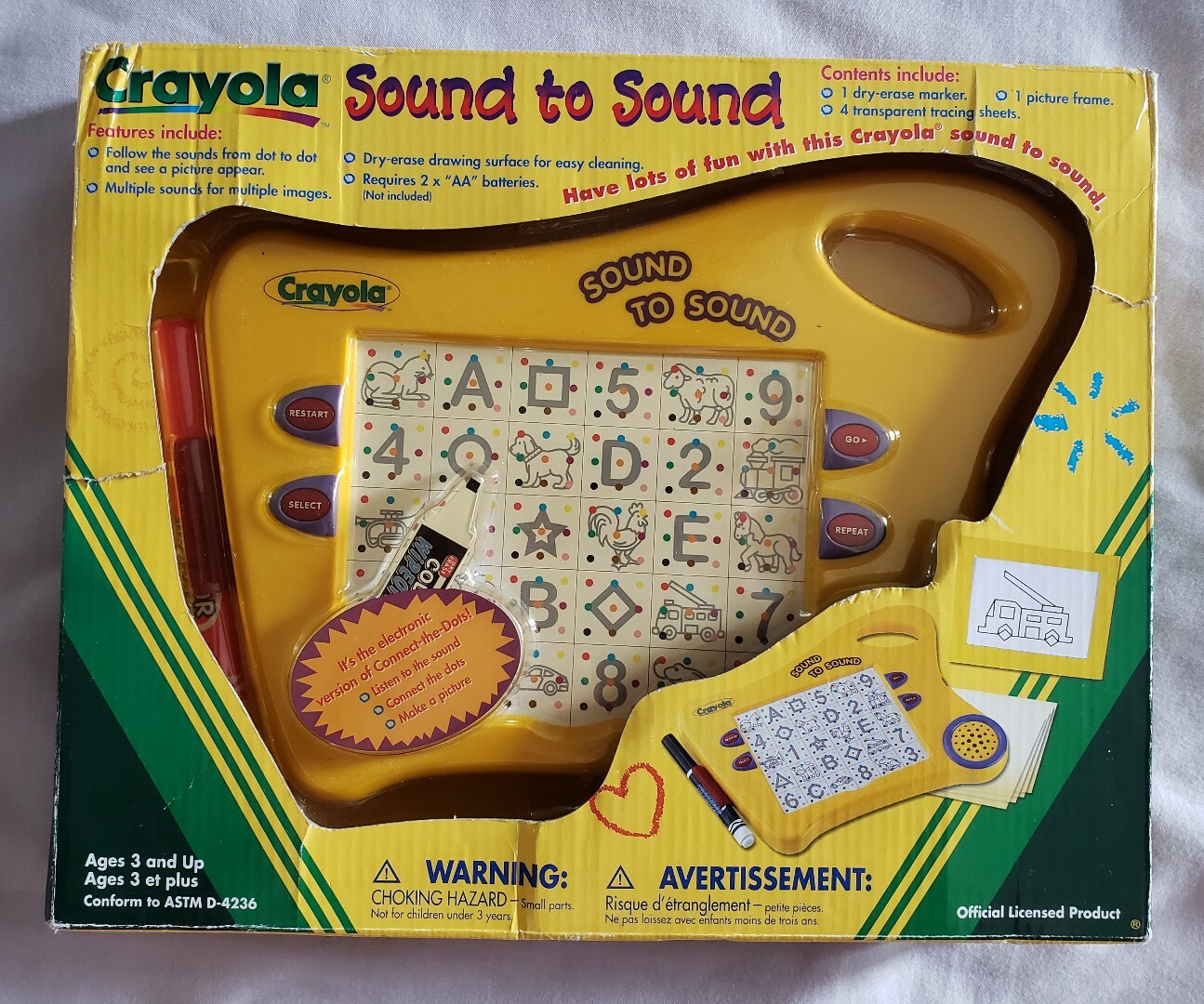 Crayola - Sound to Sound Electronic Toy 2002 | eBay