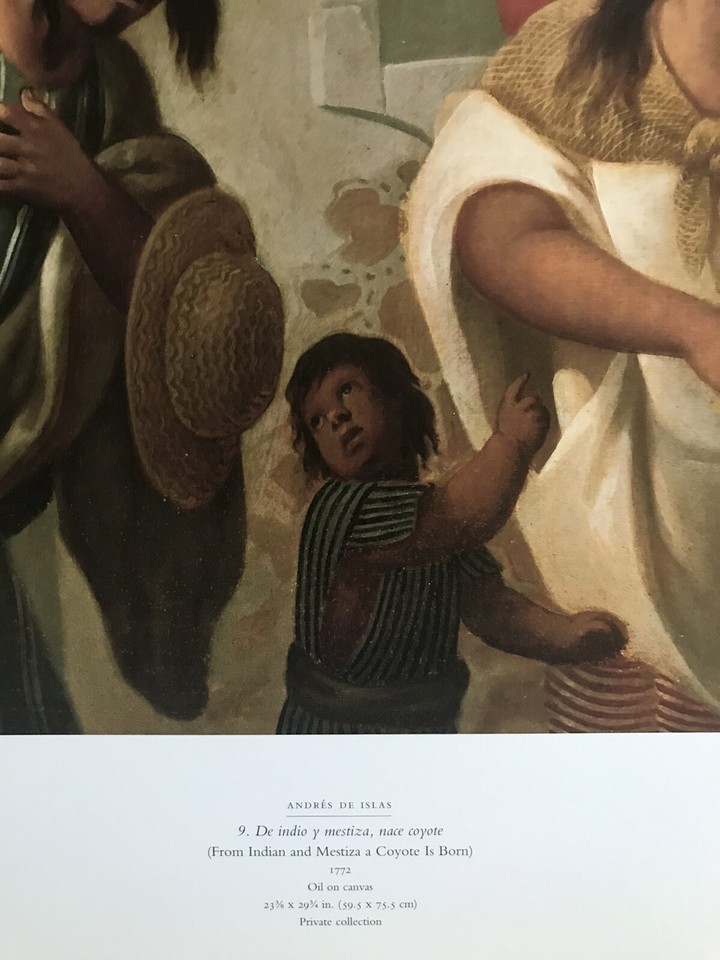 Andrés de Islas 18th Century Mexico Mexican casta caste painting Art ...