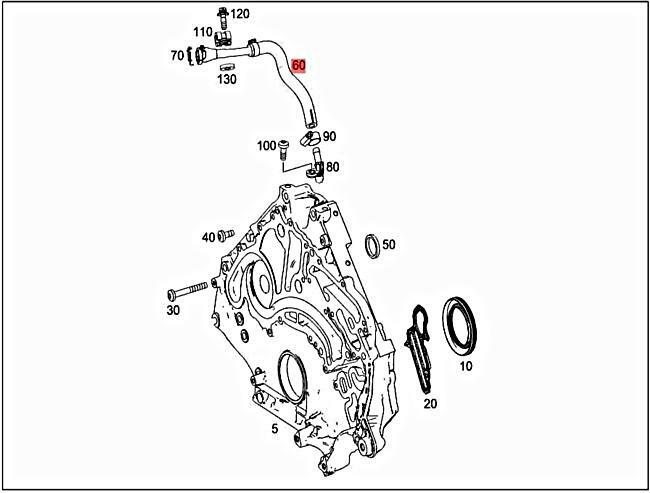 Genuine Mercedes-Benz Vent Line 1572030217 OEM for sale online | eBay