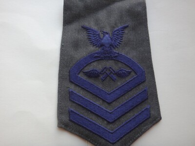 US Navy Chief Petty Officer CPO Large Subdued Chevron AVIATION ...
