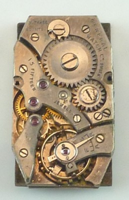 Vintage General Watch Co Mechanical Wristwatch Movement - Parts Repair ...