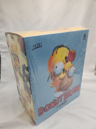 COLOR DONUT BRAIN 9" MEDIUM ART VINYL FIGURE BY BAKEA x MARTIAN TOYS ...