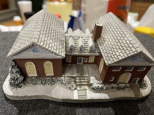 Vintage NORMAN ROCKWELL "The Library" -Main Street Village Collection ...
