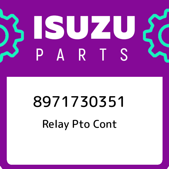 8971730351 Isuzu Relay PTO CONT 8971730351 Genuine OEM Part for sale ...