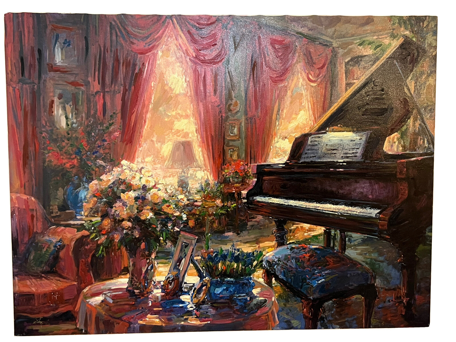 Stephen Shortridge , “Private Recital” 36x48 Limited Ed hand ...