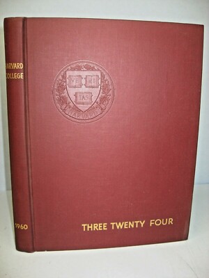 1960 Harvard Three Twenty Four (324), Harvard University, Cambridge MA ...