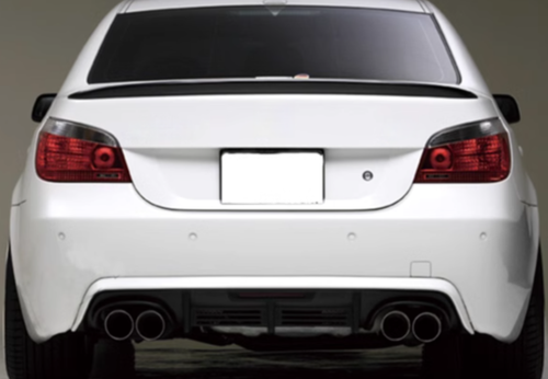 AC Style Rear Spoiler Wing Lip for 2003-2010 BMW E60 5 Series Sedan ...