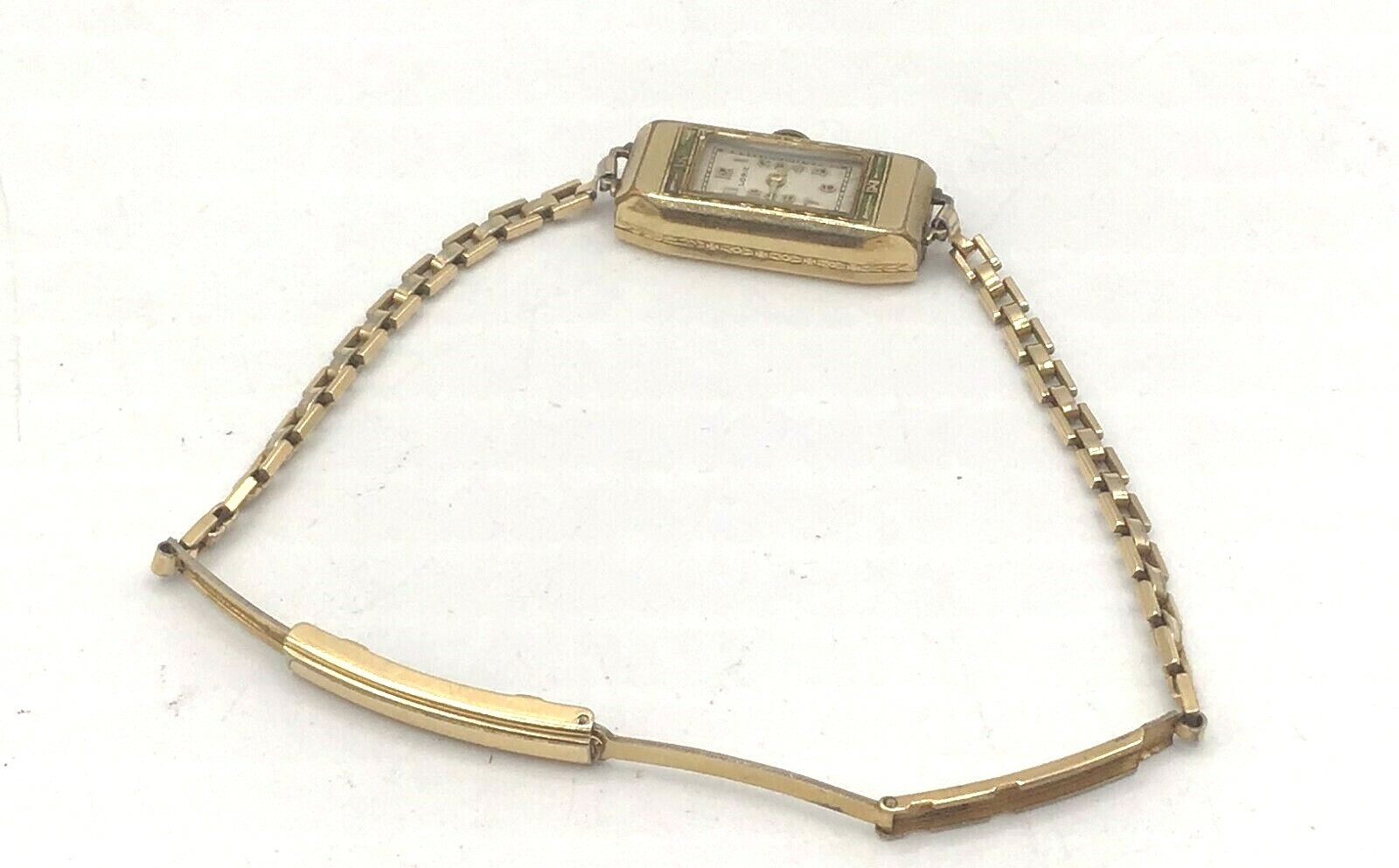 1920's Art Deco 12K GF Swiss LORIE Ladies Watch - wor… - Gem