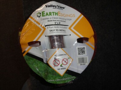 EDGING, LANDSCAPE, VALLEY VIEW CEDAR RED THREE ROLLS 1/2" THK X 5" WD X ...