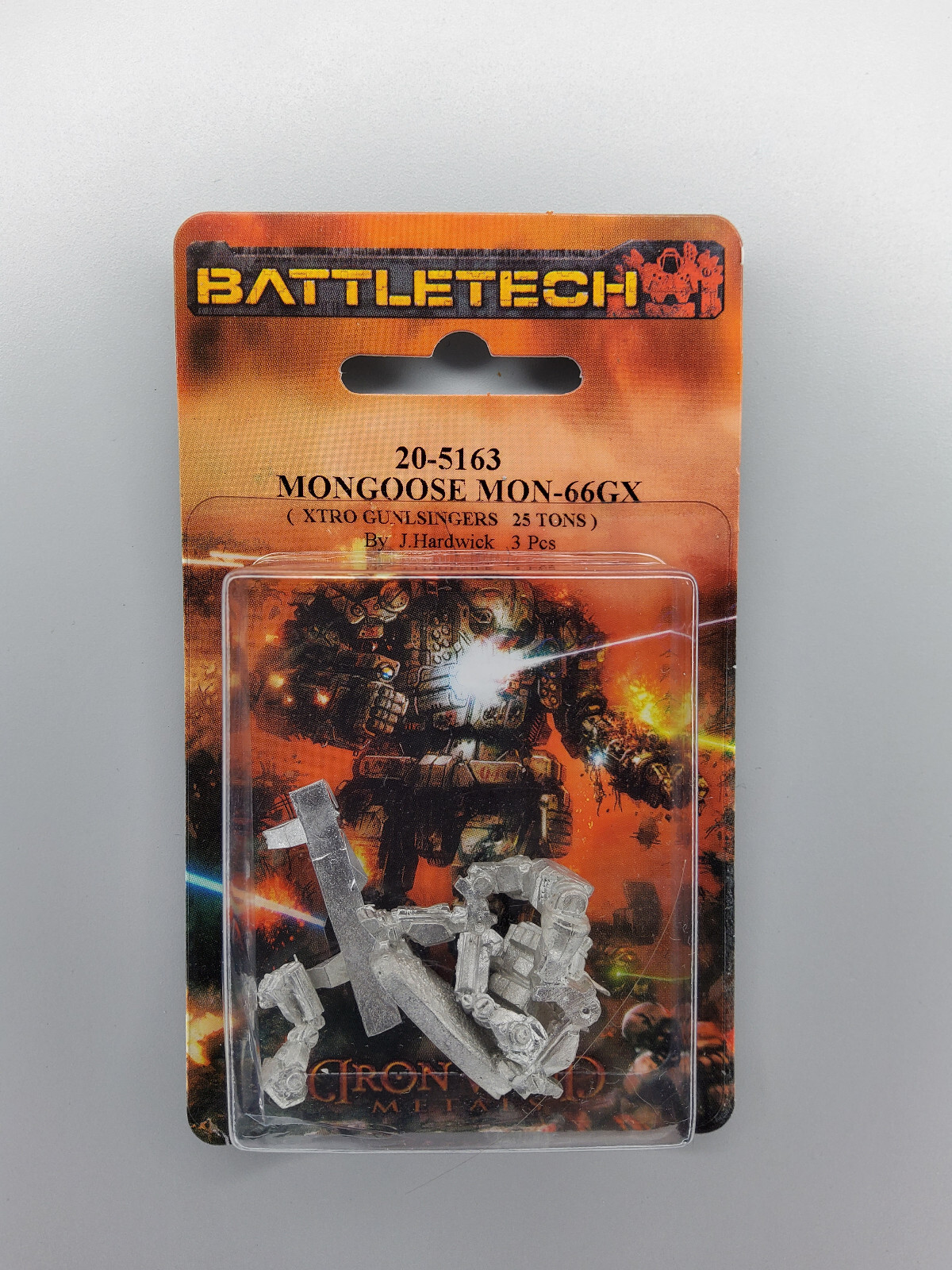Battletech Miniatures - Mongoose Gunslinger MON-66GX - 20-5163 Iron ...