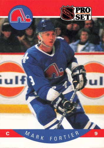 Marc Fortier 1990 Pro Set #245a Quebec Nordiques | eBay