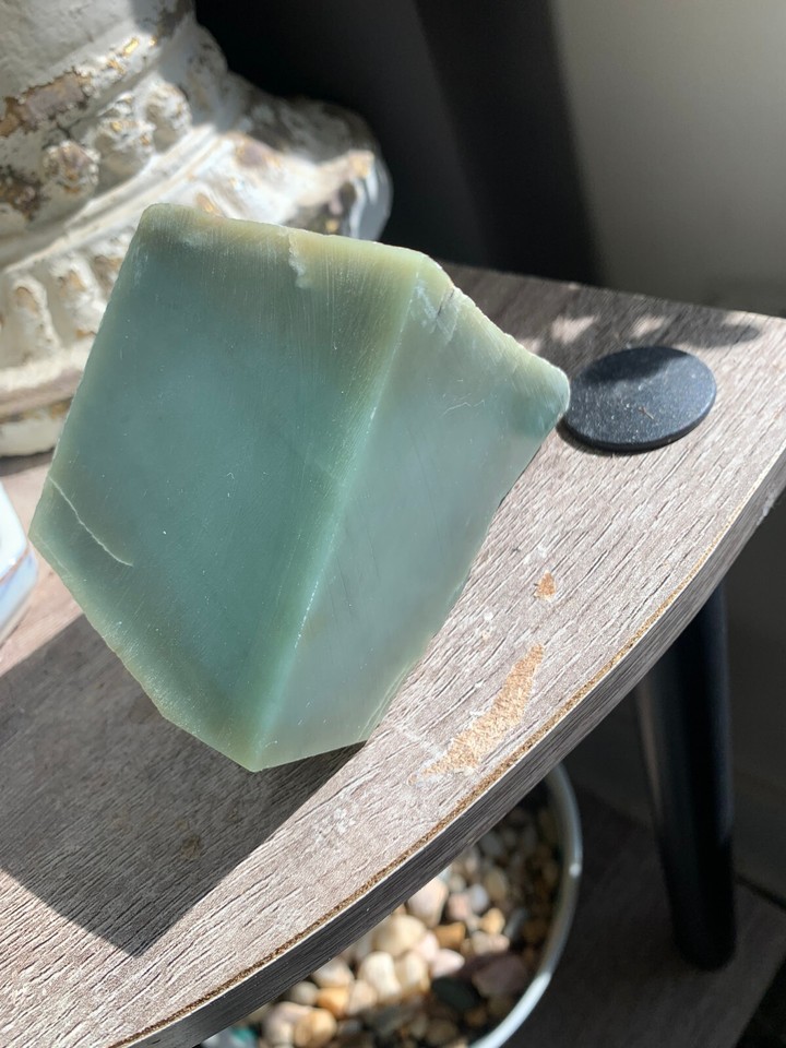 Siberian Green Nephrite High Quality Jade Rough Stone 100% Natural Grade A | eBay
