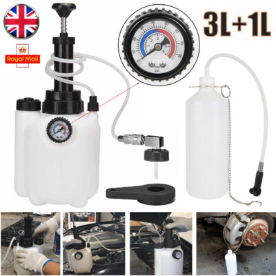 3L Brake System Clutch Fluid Pressure Bleeder Bleeding Device Kit Car ...
